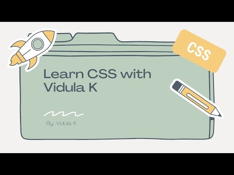 Basic CSS - By: Vidula K