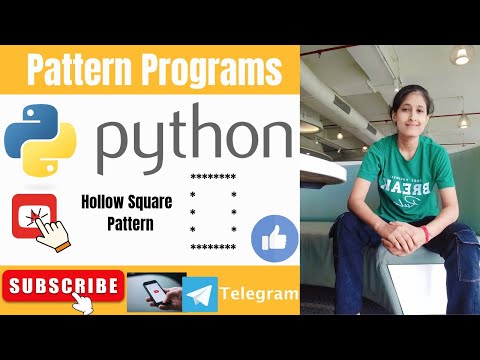 Hollow Square Pattern in Python