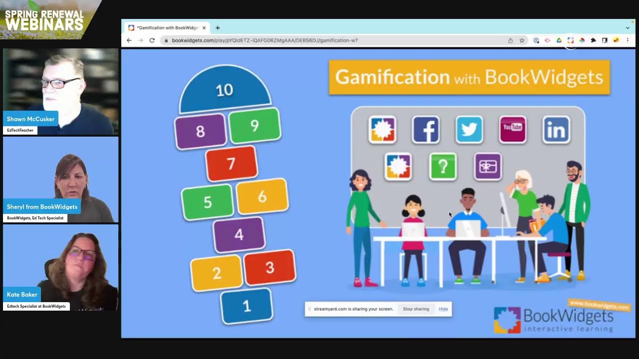Gamification with BookWidgets