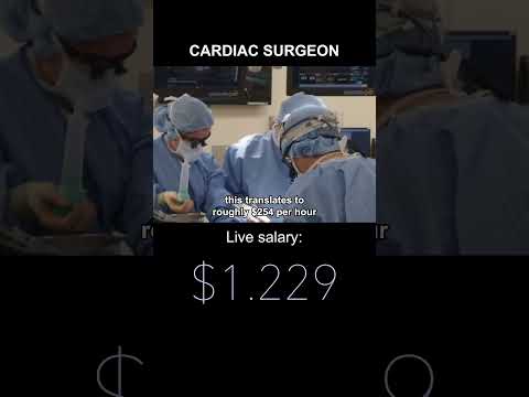 This is how much a cardiac surgeon earns per day!