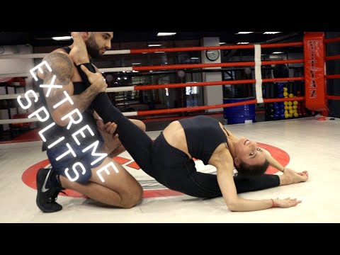 Extremely stretching in rhythmic gymnastics.Flexibility Stretches ...