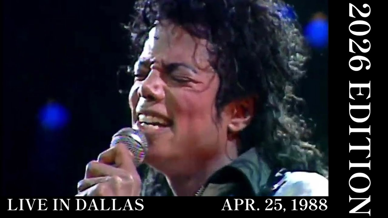 Michael Jackson - Bad Tour Live in Dallas (April 25, 1988)