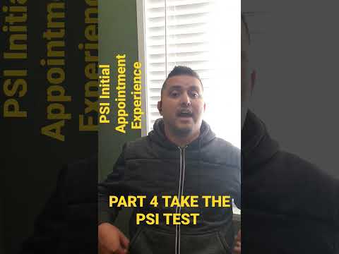 PSI ASSESSMENT EXAM FIREARMS - California