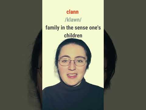 How to say Family in Irish #bitesizeirish