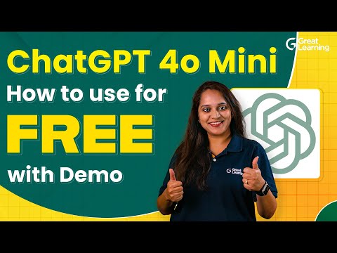 How to use ChatGPT 4o Mini for FREE