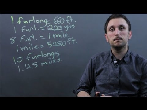 How Many Feet Are in a Furlong? : Math & Geometry Tips