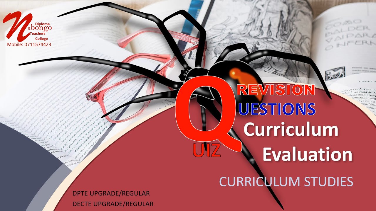 Curriculum evaluation - QUESTIONS