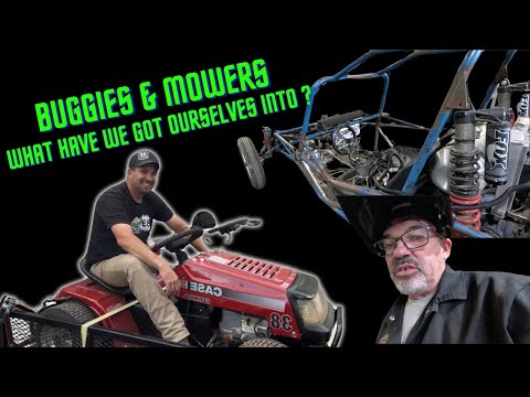 DAD’S TURBOCHARGED HONDA Sandrail!!+ Our new RACING LAWNMOWER’S!! 70MPH!!