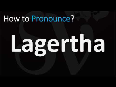 How to Pronounce Lagertha? (CORRECTLY)