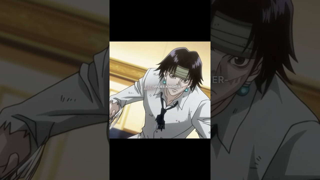 The Zoldycks touch a nerve to Chrollo in the battle #hunterxhunter #anime #shorts