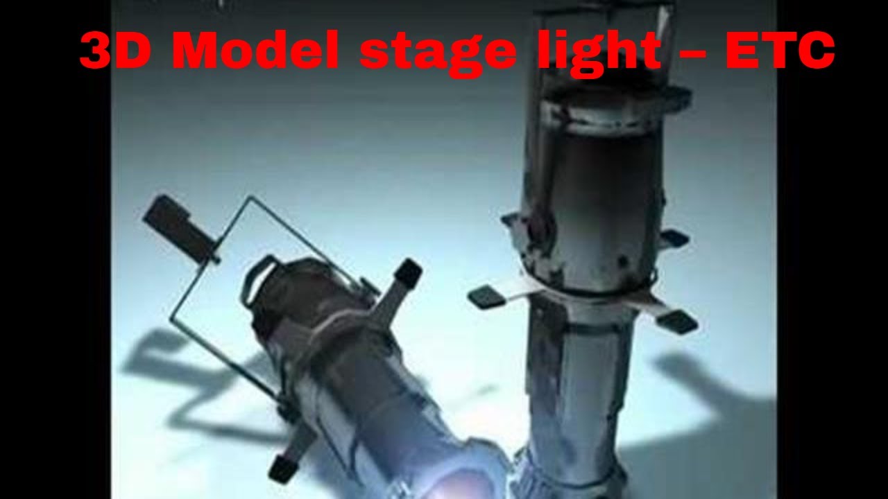 3D Model Stage Light - ETC Review