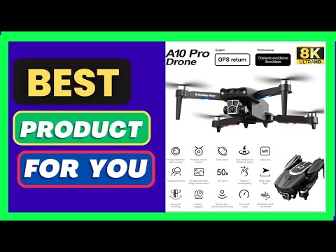2024 New A10 PRO Mini Drone 8K
