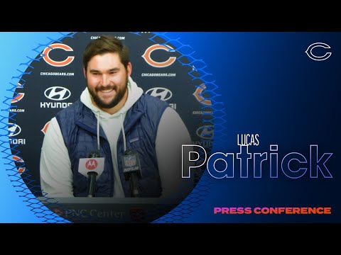 Lucas Patrick introductory press conference | Chicago Bears