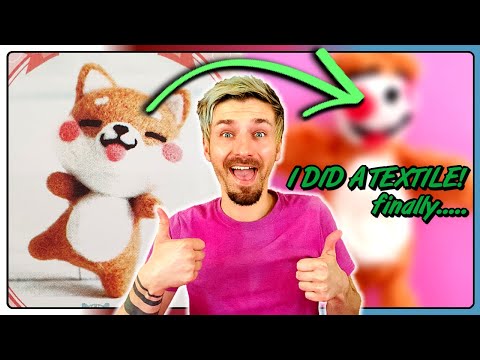 Animal Needle Felt Textile Craft Kit Review | Needle Felting For Beginners