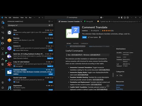 VSCode Google & Bing Translate Plugin to Translate Comments of Code in Different Languages For FREE