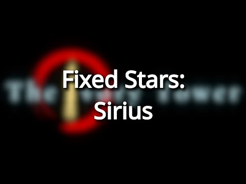 Fixed Stars: Sirius