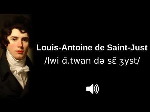 🇫🇷 How to pronounce Louis-Antoine de Saint-Just (CORRECTLY!)