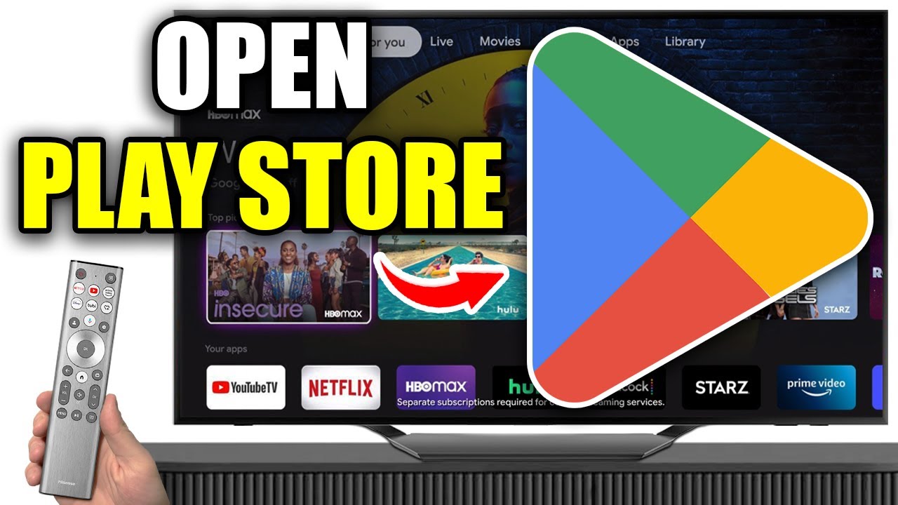 How To Open Google Play Store On Google TV - Easy Guide