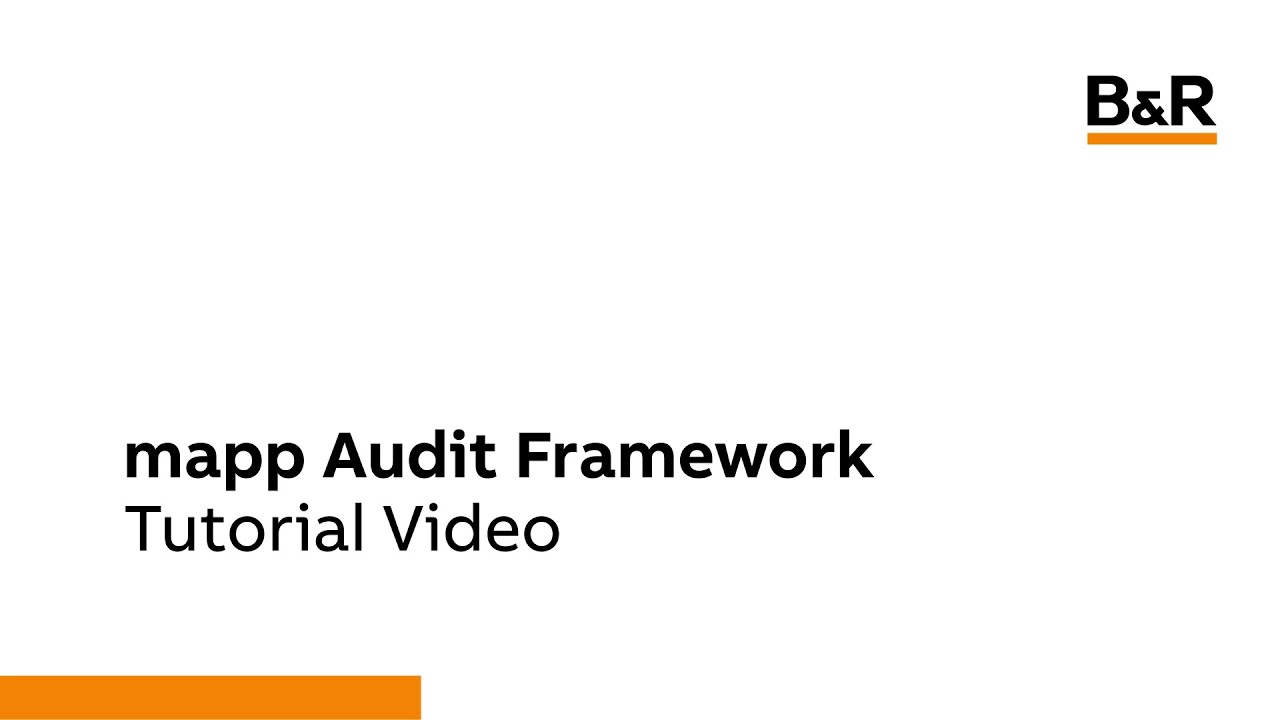 mapp Audit Framework Tutorial