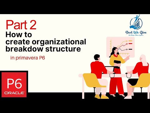 How to Create Organizational Breakdown Structure(OBS) in Primavera P6 #Bestwegive