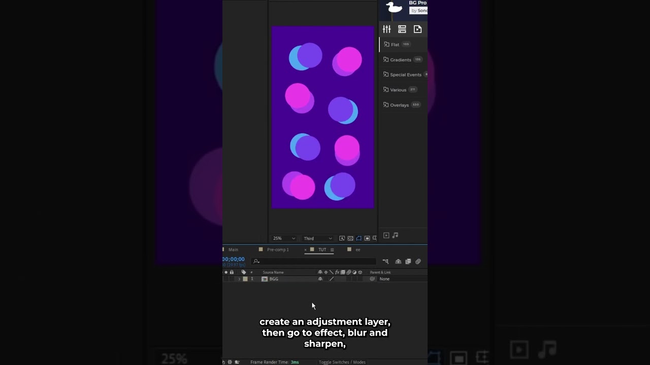 Create Twirl Gradient Backgrounds in After Effects