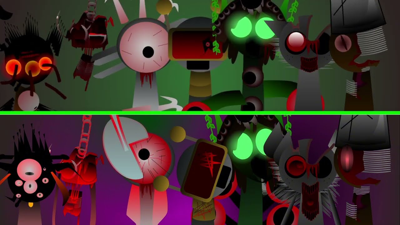 Phase 56 VS Phase 57 in Incredibox Sprunki