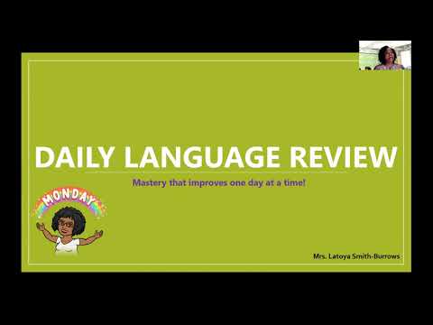 Daily Language Review