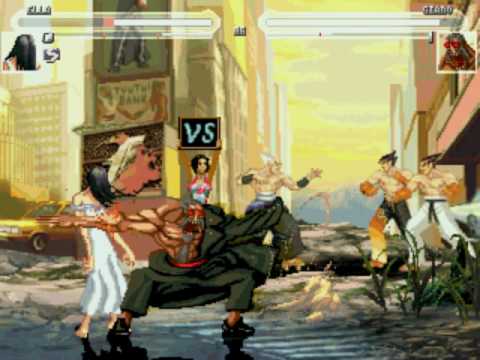 Ella vs Giano Best Original Mugen Characters!!
