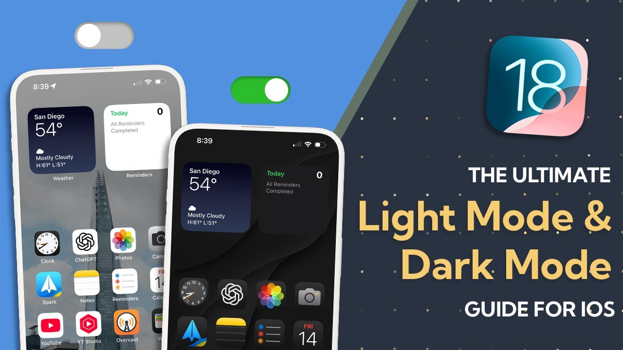 The Ultimate Light Mode & Dark Mode Setup on iOS