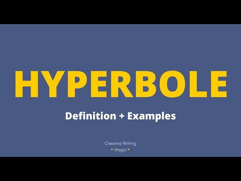 HYPERBOLE - Definition + Examples β°οΈ