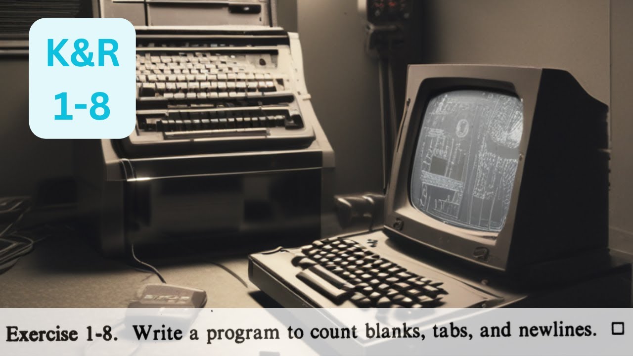 The C Programming Language K&R: 1-8 Solution