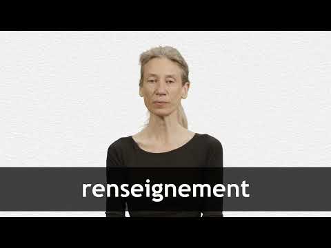 English Translation of “RENSEIGNEMENT” | Collins French-English Dictionary