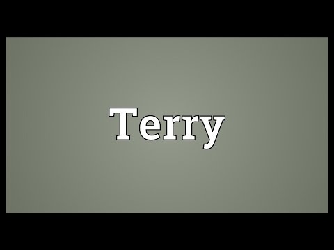 Terry Meaning