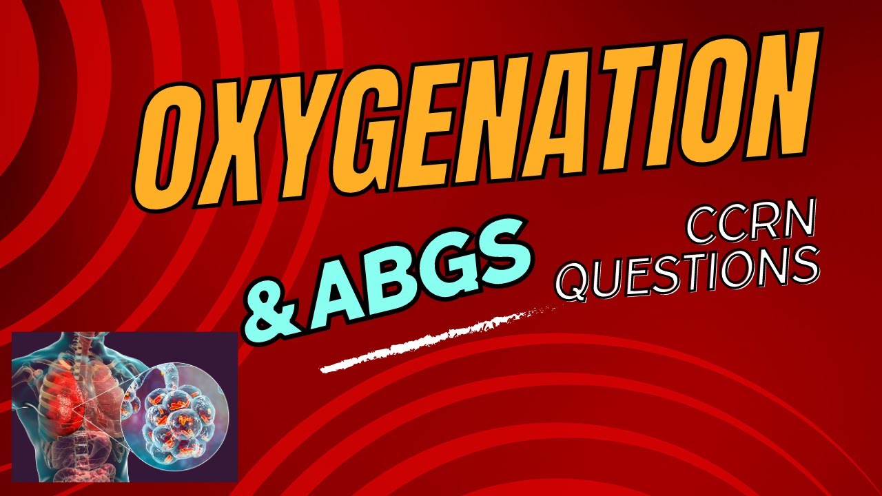 Cracking the Code: Mastering ABGs & Oxygenation -CCRN Practice Questions