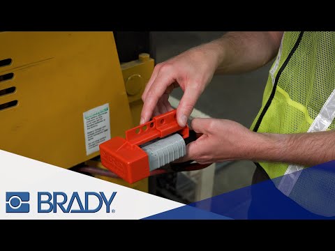 Brady BatteryBlock Power Connector Lockout | How To Install