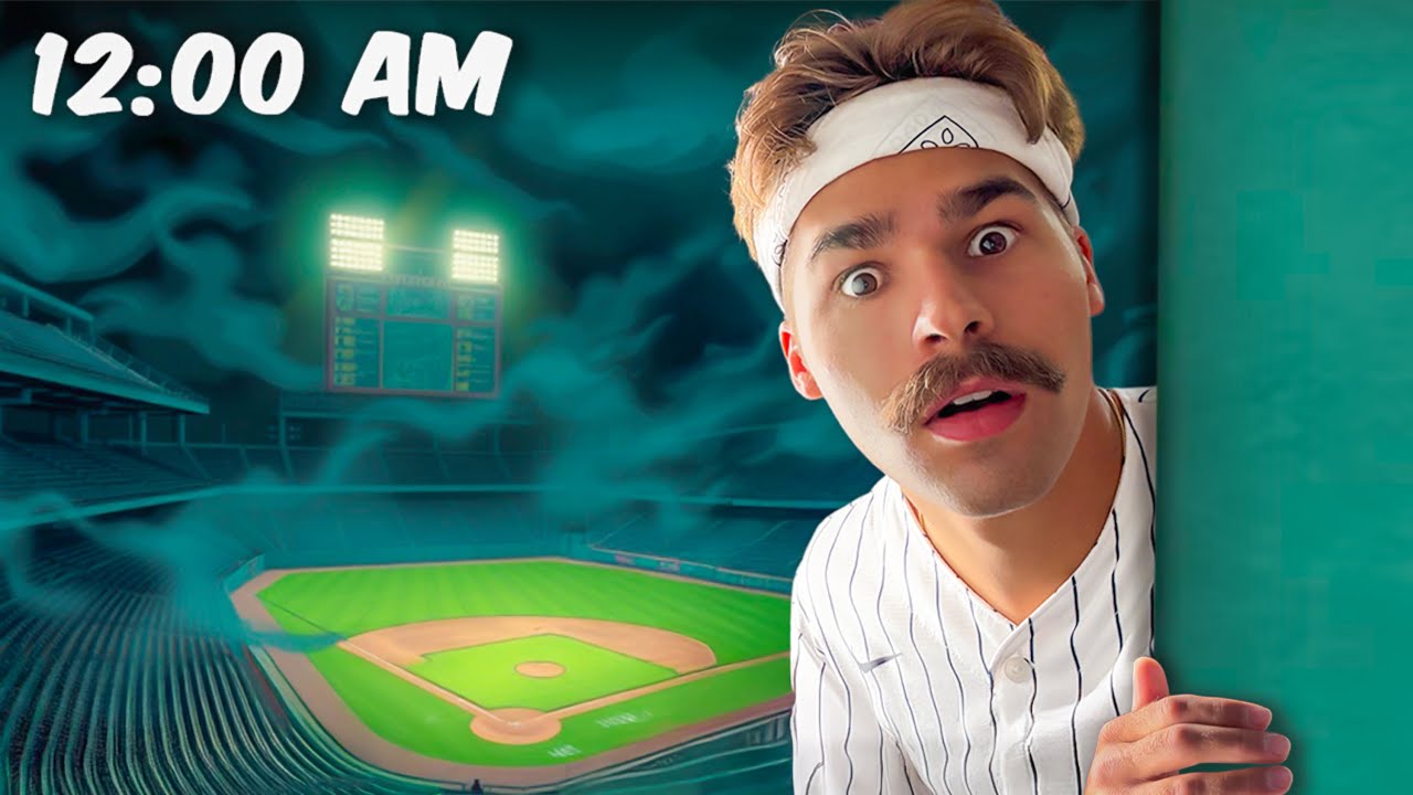 Trapped Inside a HAUNTED Baseball Stadium