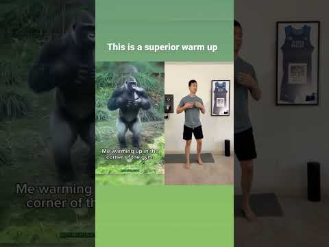 Gorilla Warmup #stretchroutine #fitness