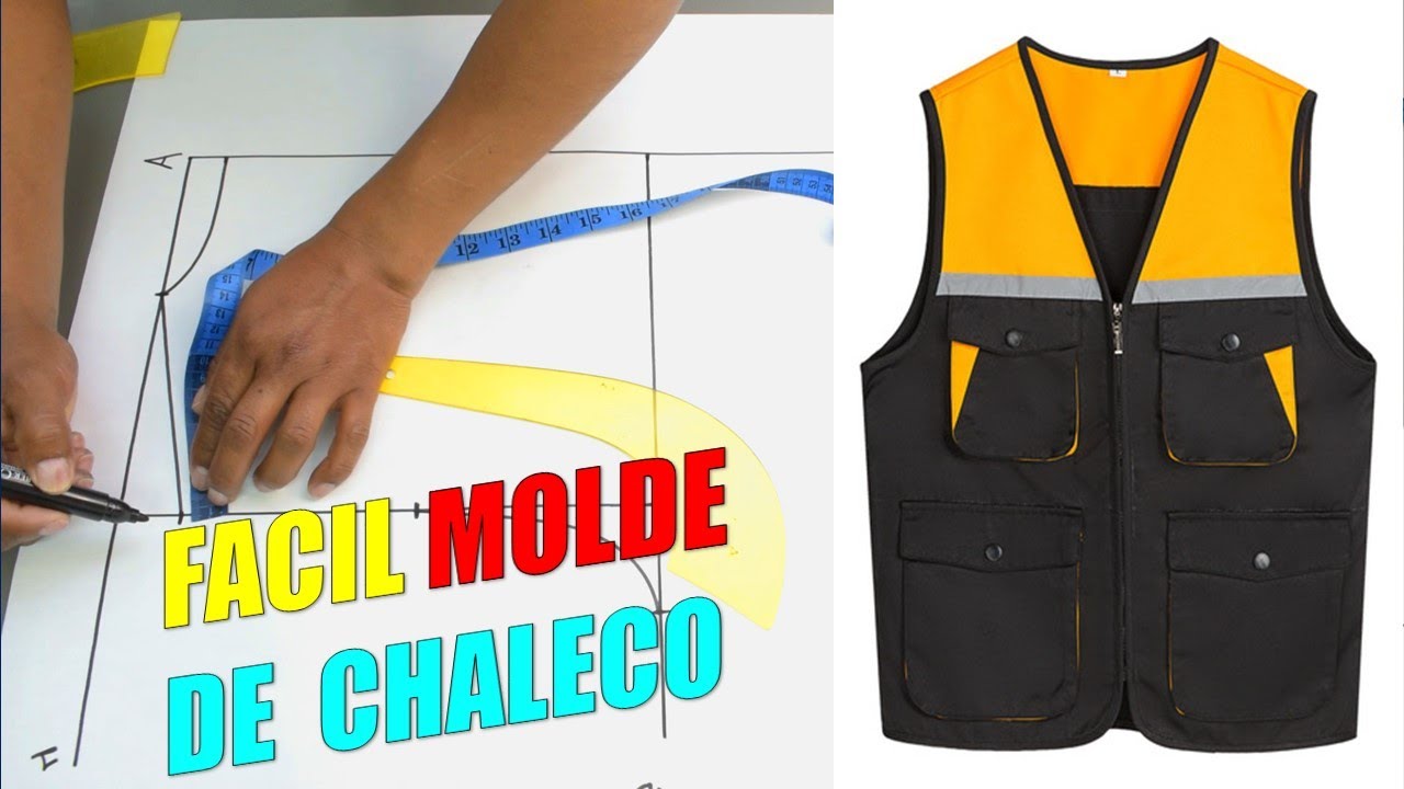 HOW TO MAKE A SAFETY VEST PATTERN OR WORK VERY EASY AND FAST - Sewing Tips
