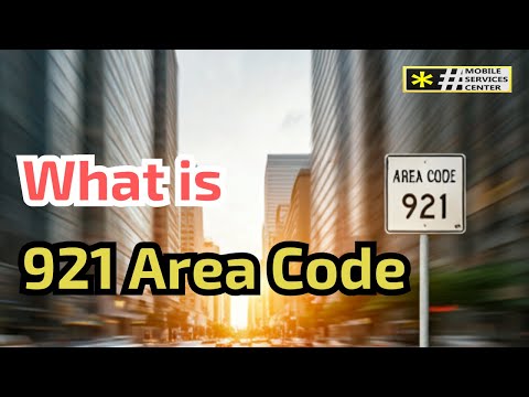 what Is The 921 Area Code