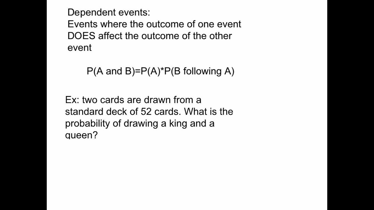 compound probability part 1