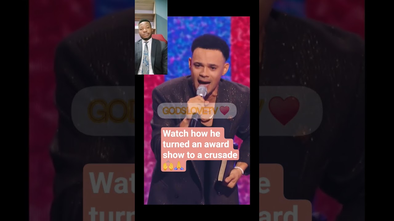 WOW! he turned an award show to a crusade🤔 #doveawards #taurenwells #cecewinans #brandonlake #jesus