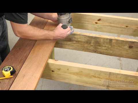 FastenMaster Tiger Claw TC-G -- How to Groove a Deck Board