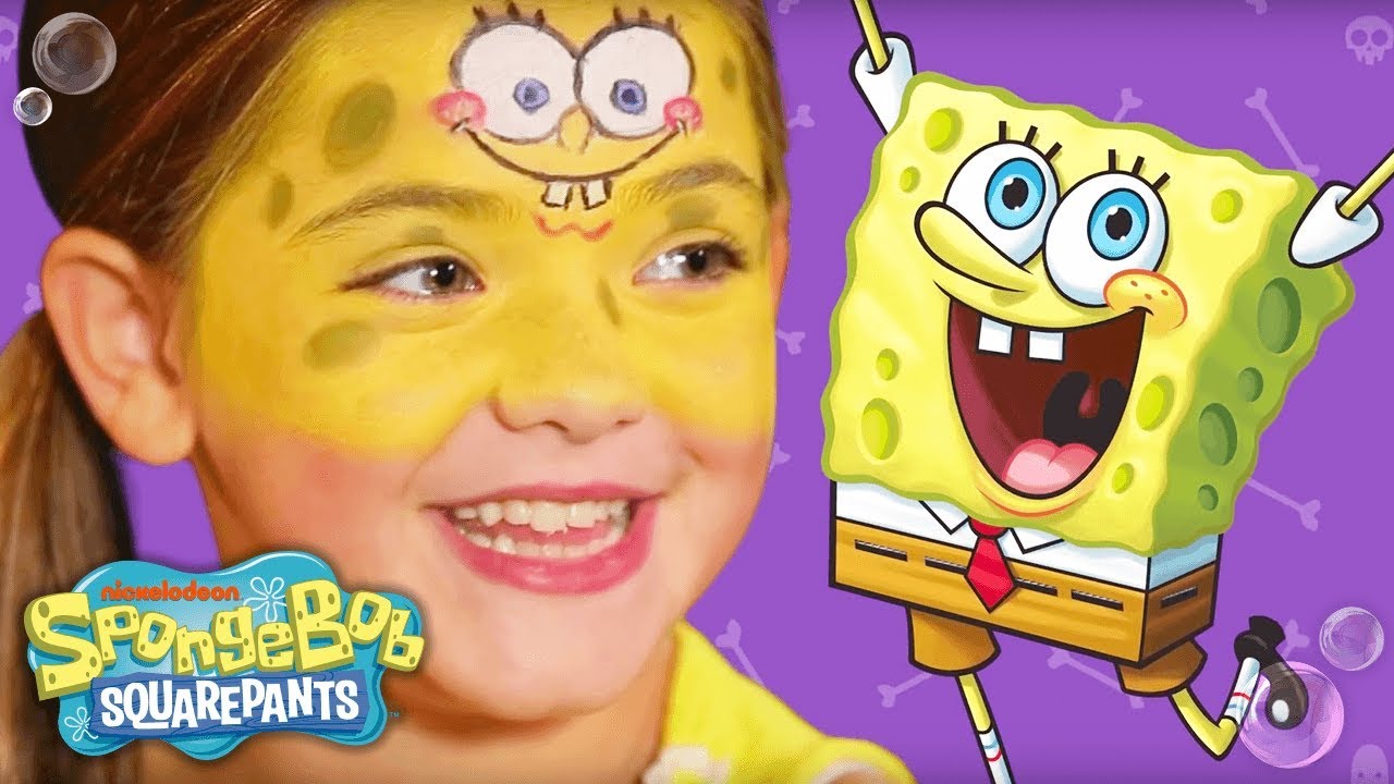 Halloween Make Up Tutorial | SpongeBob