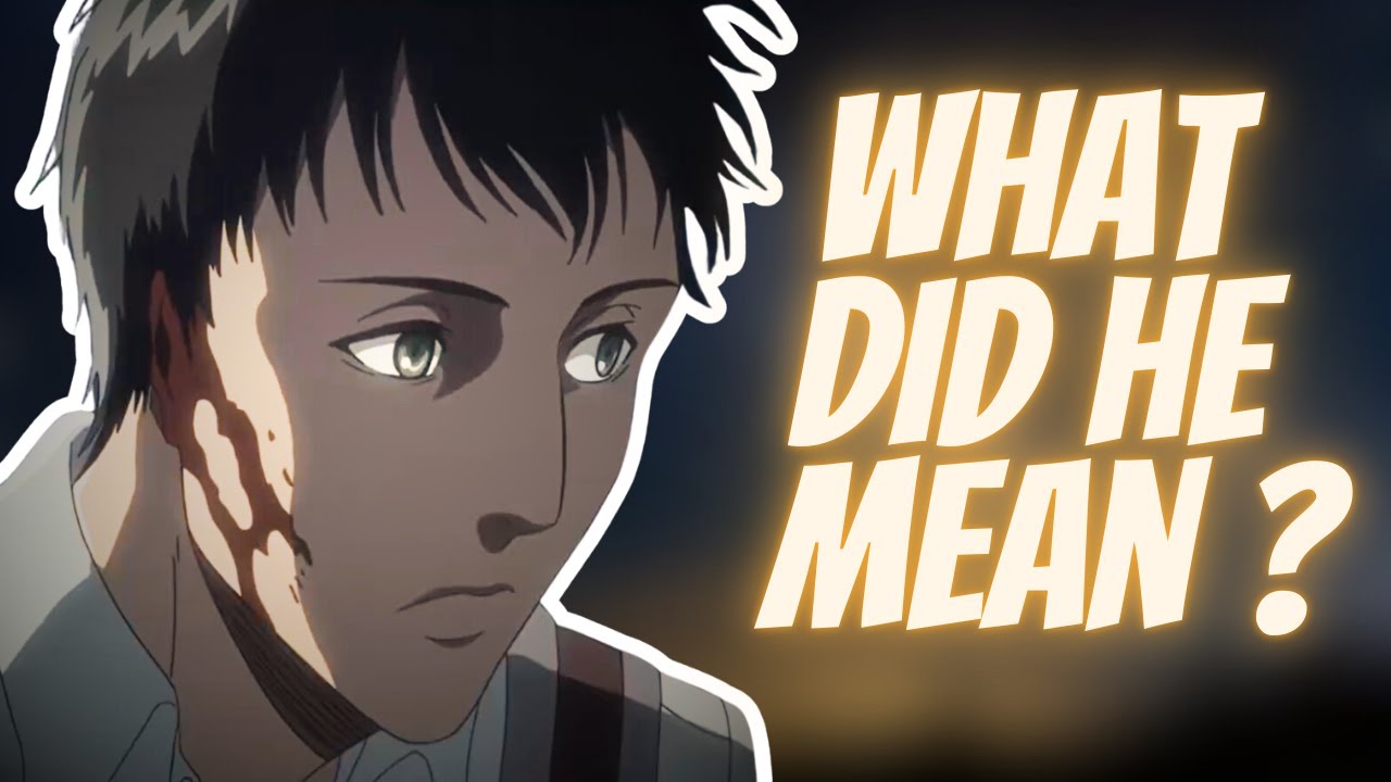 Uncovering Bertholdt's mind (Attack on Titan - Nuke scene analysis)