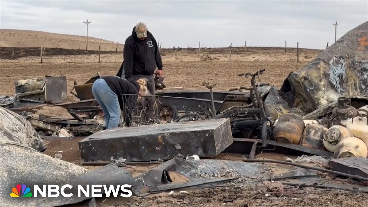 Nebraska man hauls water overnight as Morrill Fire nears property