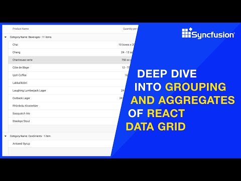 Learn Deep Dive into Grouping and Aggregates of React Data Grid - Mind ...
