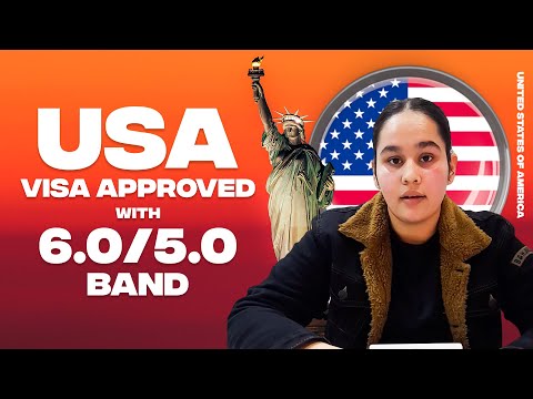 USA study visa approved with 6/5 bands | Apply Now