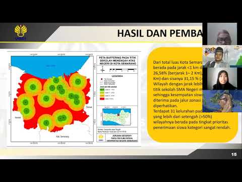 Ujian Skripsi Yuria Sari Mahasiswa Prodi Geografi FIS UNNES