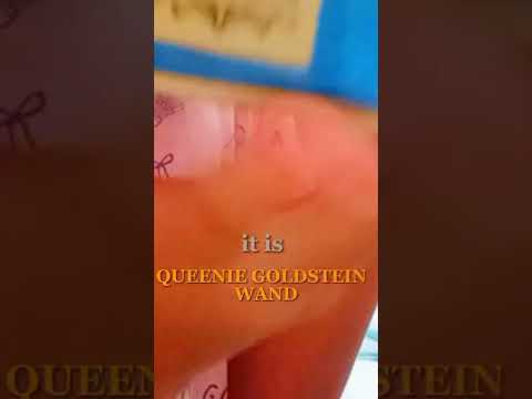 unboxing Queenie wand