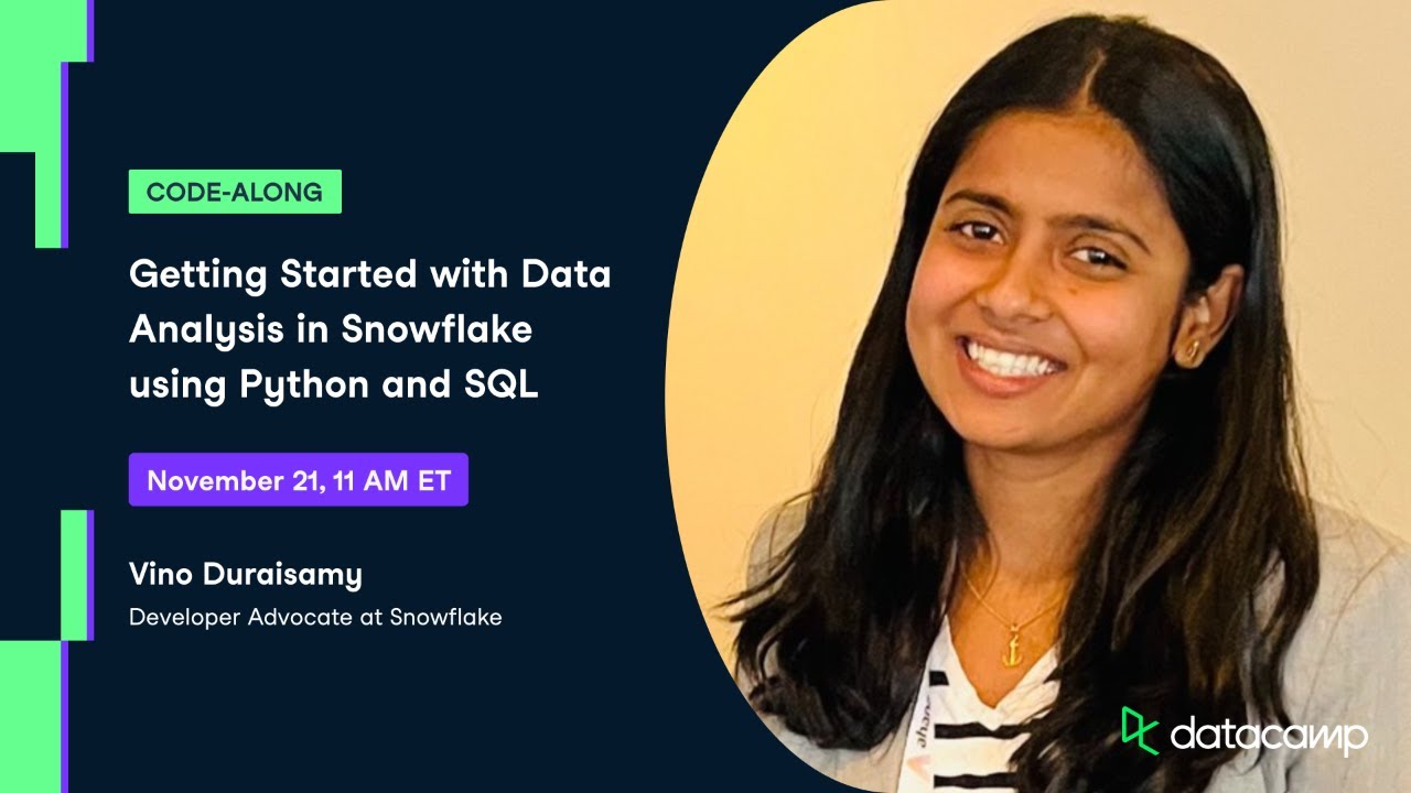 Getting Started with Data Analysis in Snowflake using Python and SQL